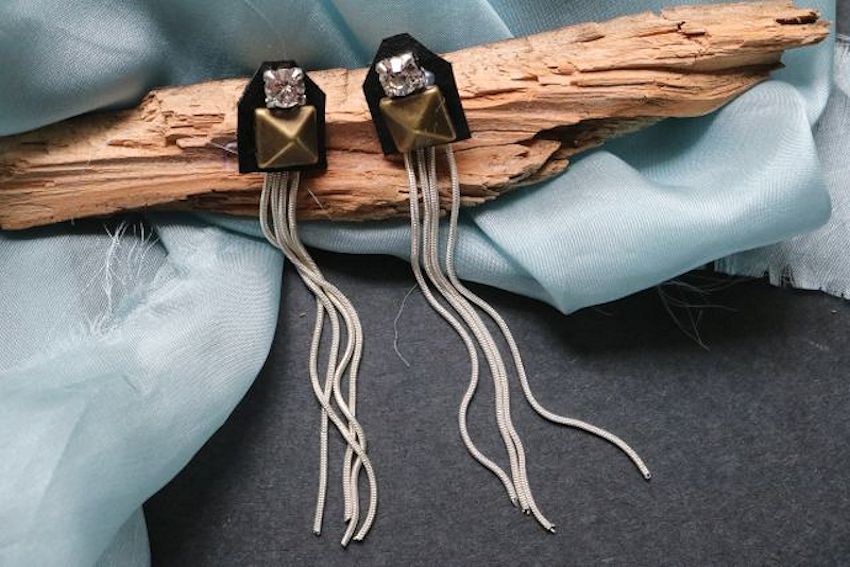 We Heart This: Embellished Shoulder Duster Earrings